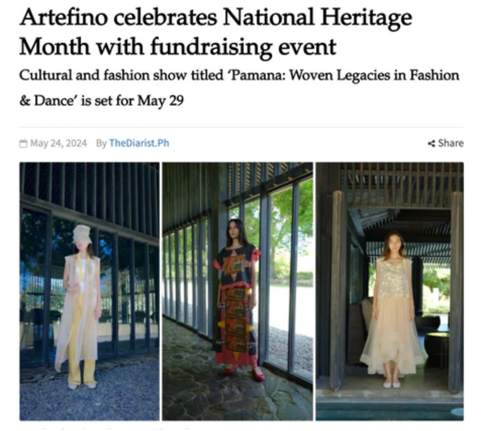 Press: 2024 PAMANA x FHFI – shopartefino